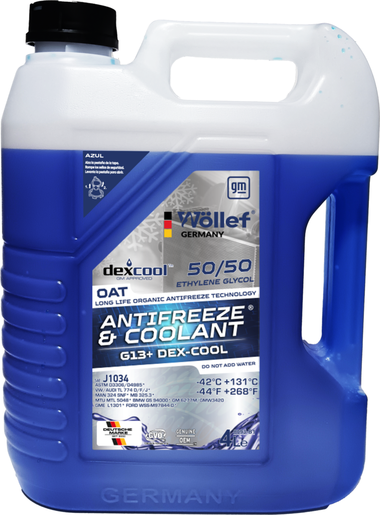 ANTIFREEZE & COOLANT G13+ Dex Cool 50/50 - Wollef